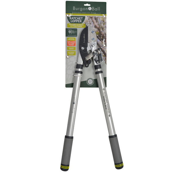 Ratchet garden loppers store