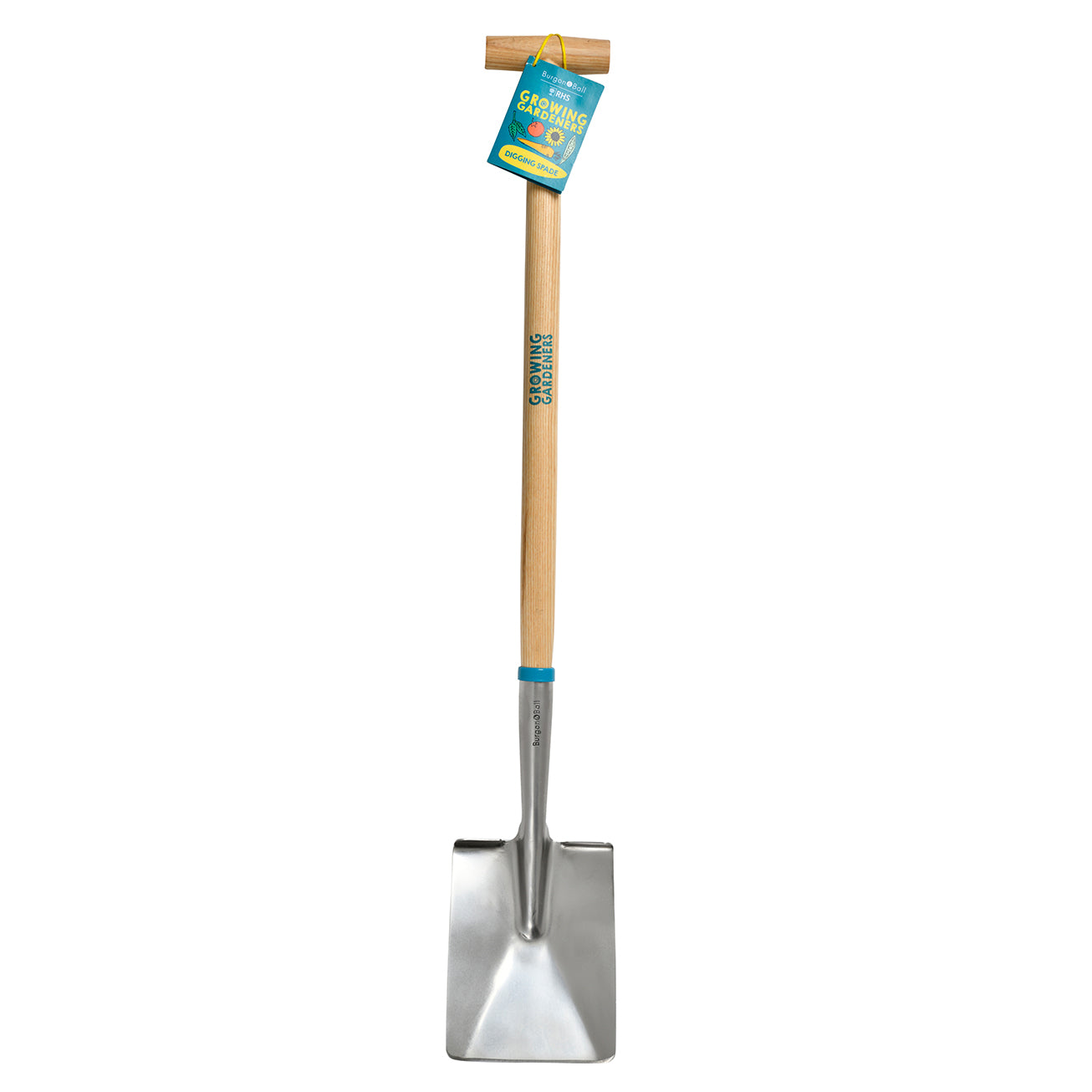 Children's Garden Spade | RHS Growing Gardeners| Burgon & Ball – Burgon ...