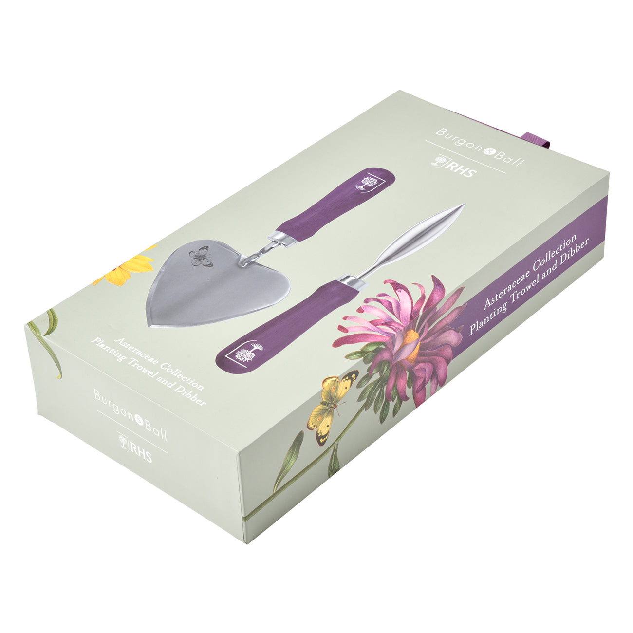 RHS Gifts Asteraceae Planting Trowel & Dibber Set | Burgon & Ball ...