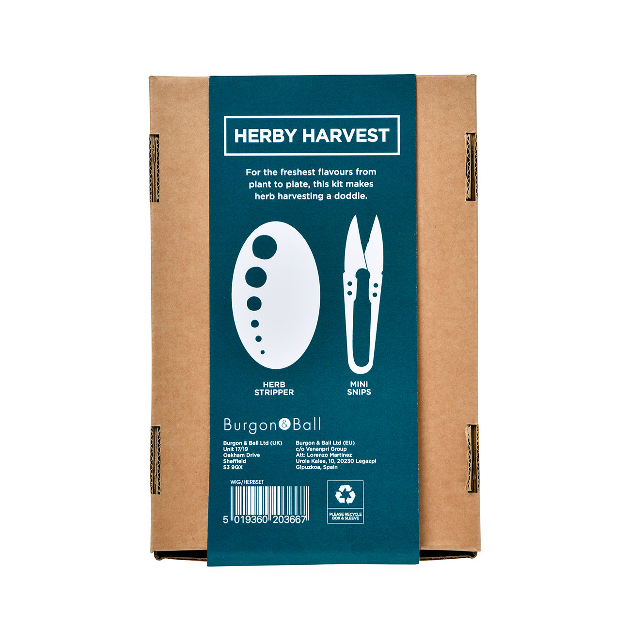 Perfect Gardening gift set – Herby Harvest | Burgon & Ball – Burgon and ...