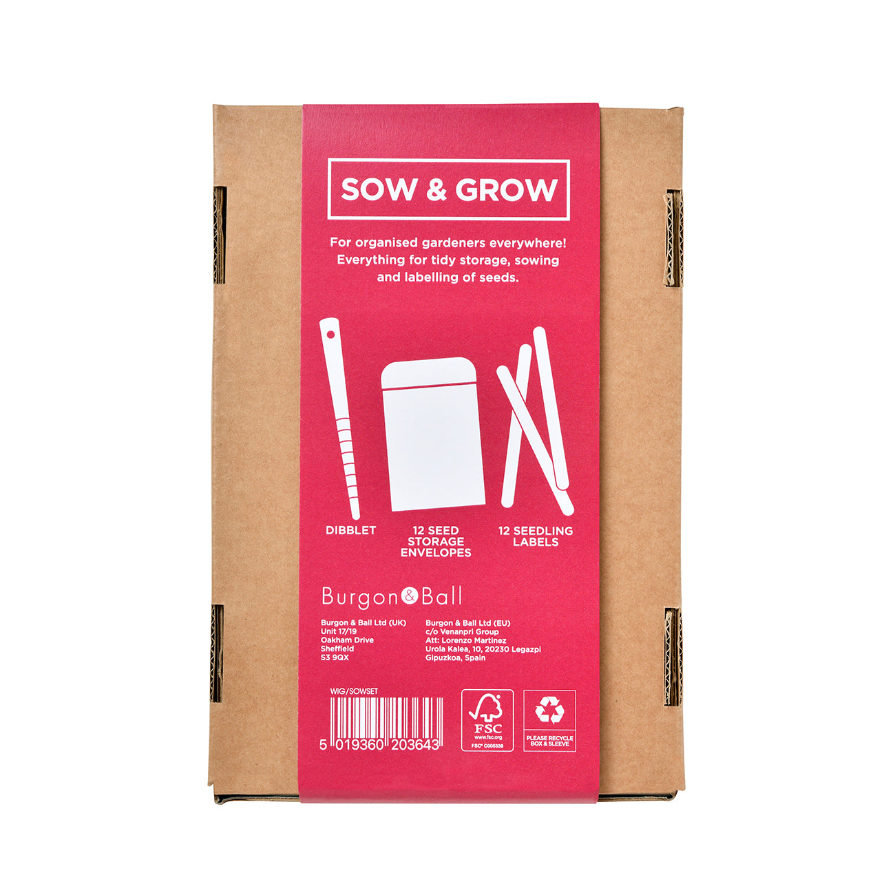 Perfect Gardening gift set – Sow & Grow | Burgon & Ball – Burgon and Ball