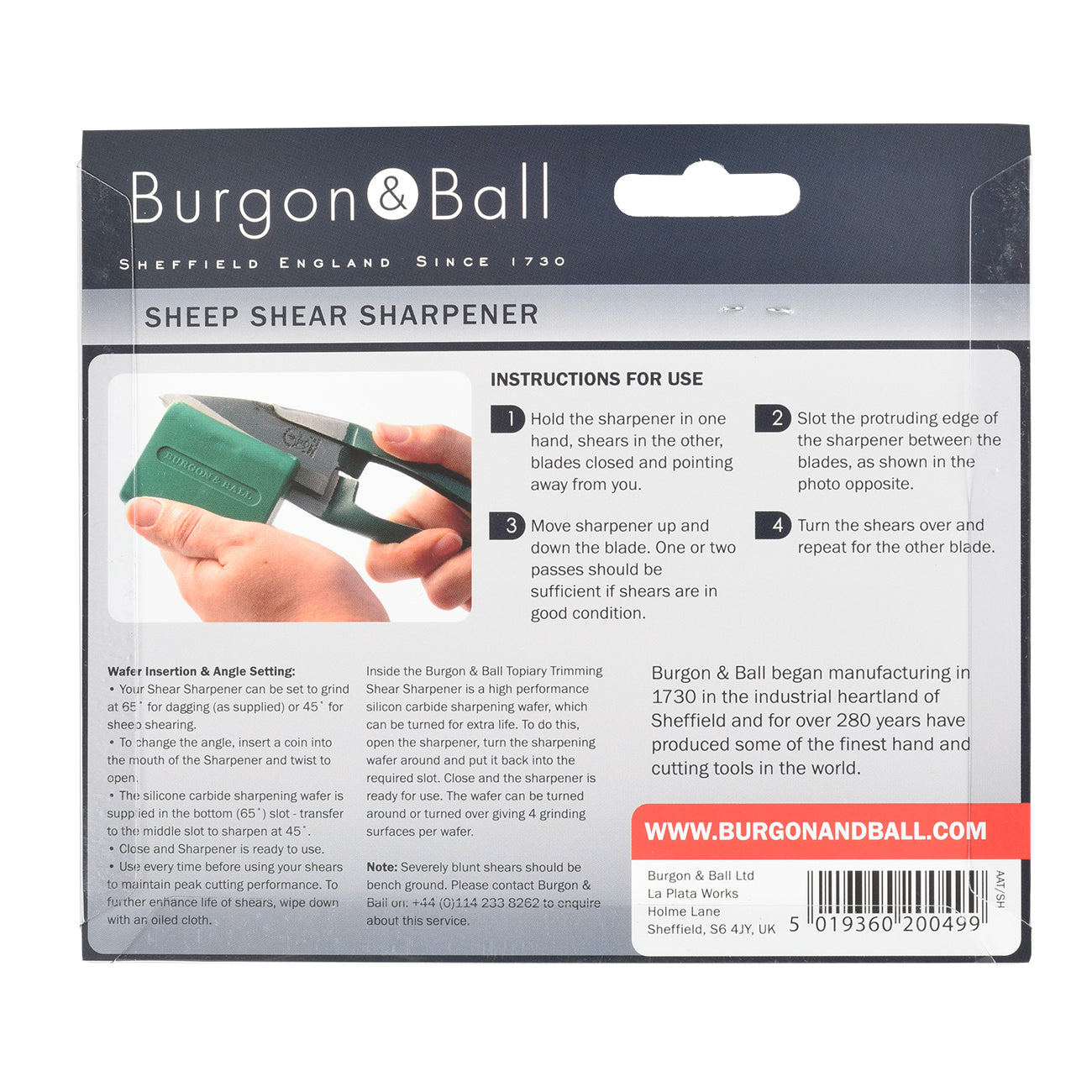 Sheep Shear Sharpener – Burgon and Ball