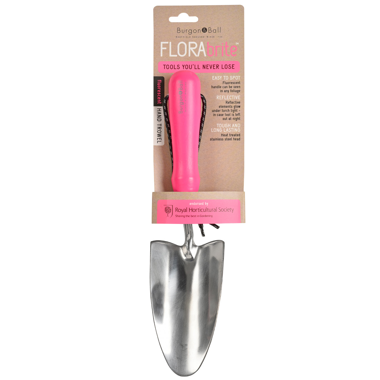 FloraBrite® Pink Hand Trowel | Burgon & Ball – Burgon and Ball