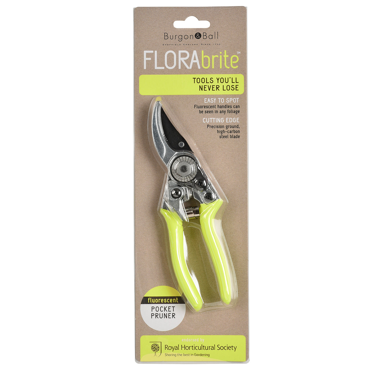FloraBrite® Yellow Pocket Pruner | Burgon & Ball – Burgon and Ball