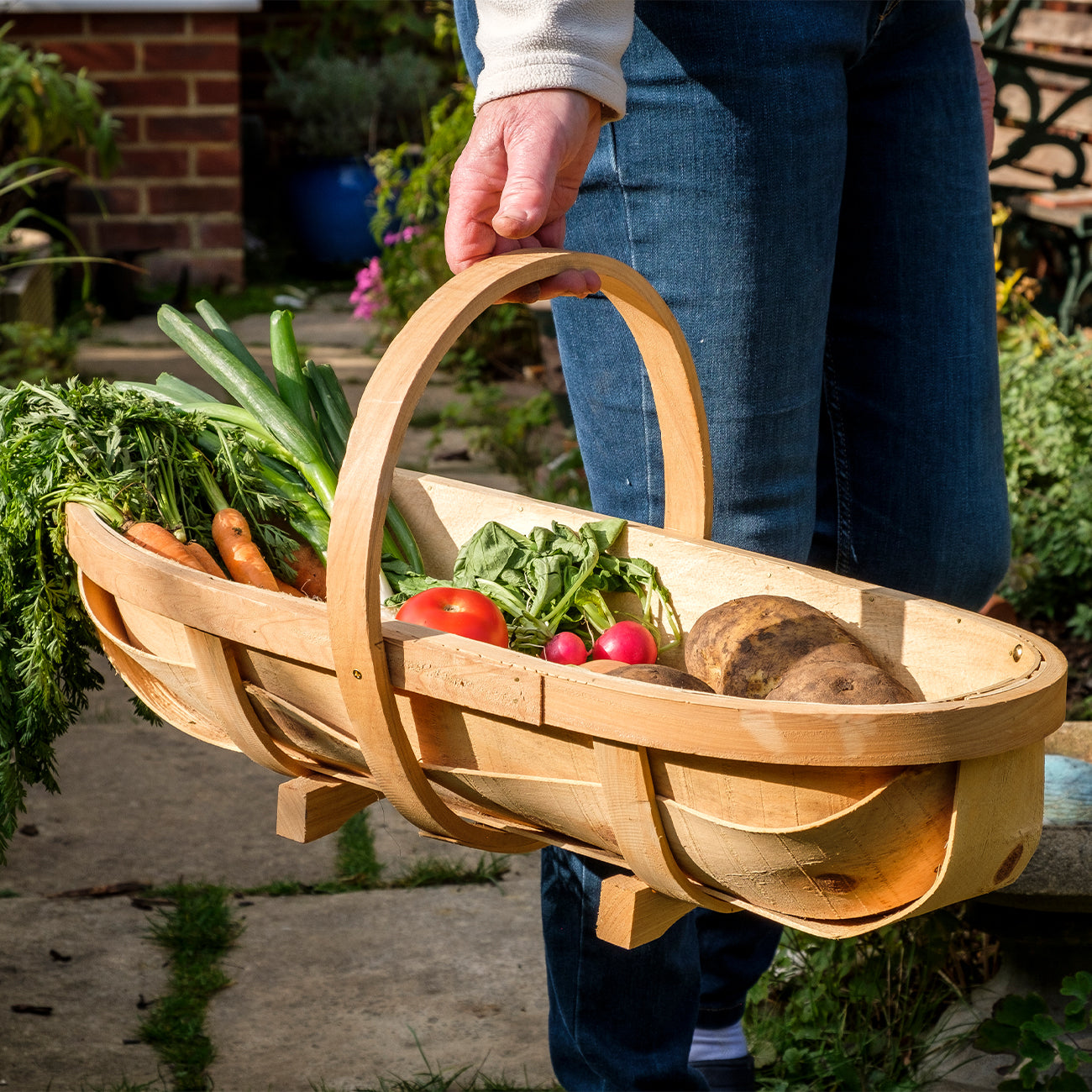 Traditional Wooden Trug - Large – Burgon and Ball