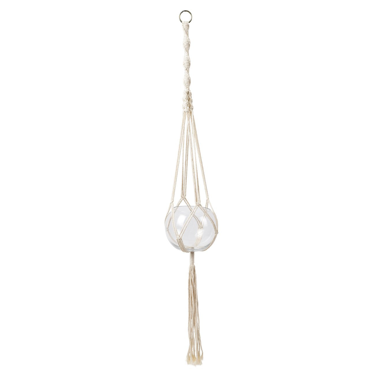 Macramé Plant Pot Hanger - Monterey | Burgon & Ball – Burgon and Ball