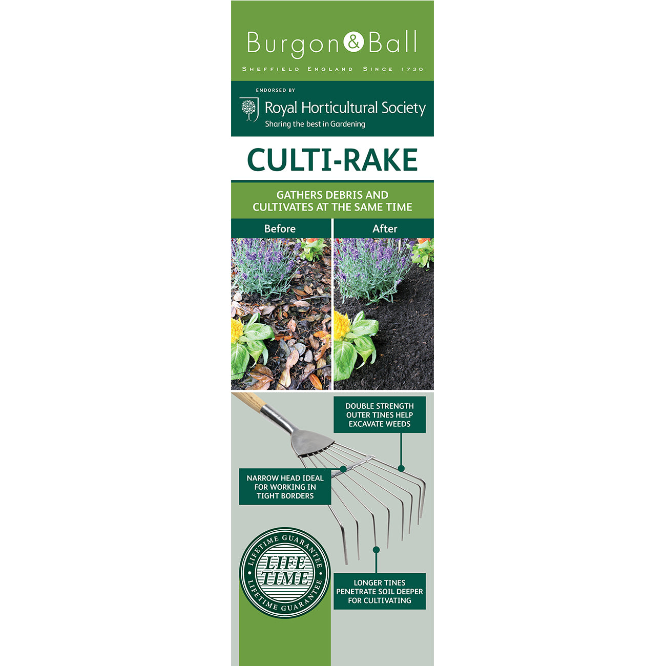 Culti-Rake Display Stand | Burgon & Ball – Burgon and Ball