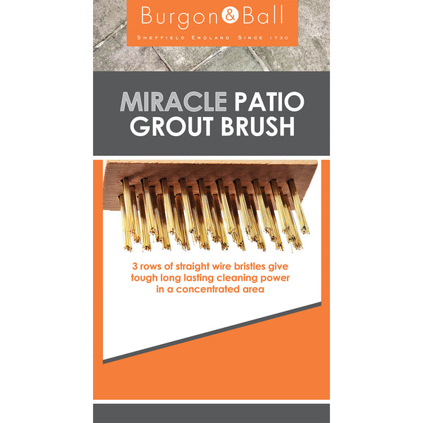 Miracle Patio Grout Brush Display Stand – Burgon and Ball