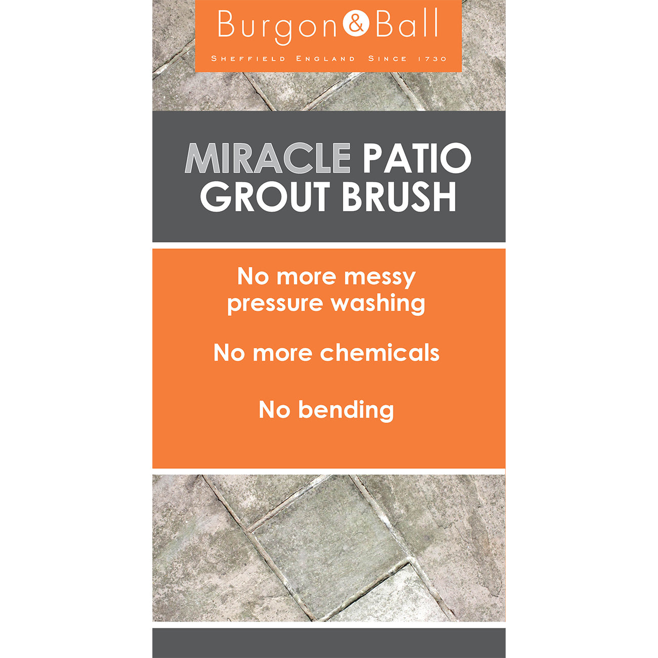 Miracle Patio Grout Brush Display Stand – Burgon and Ball