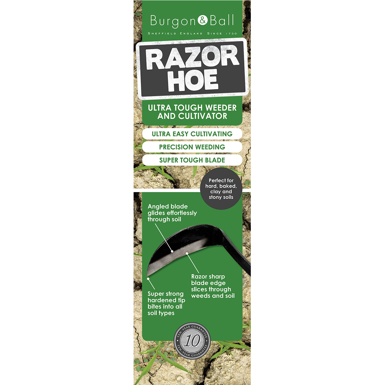 Razor Hoe Display Stand – Burgon and Ball