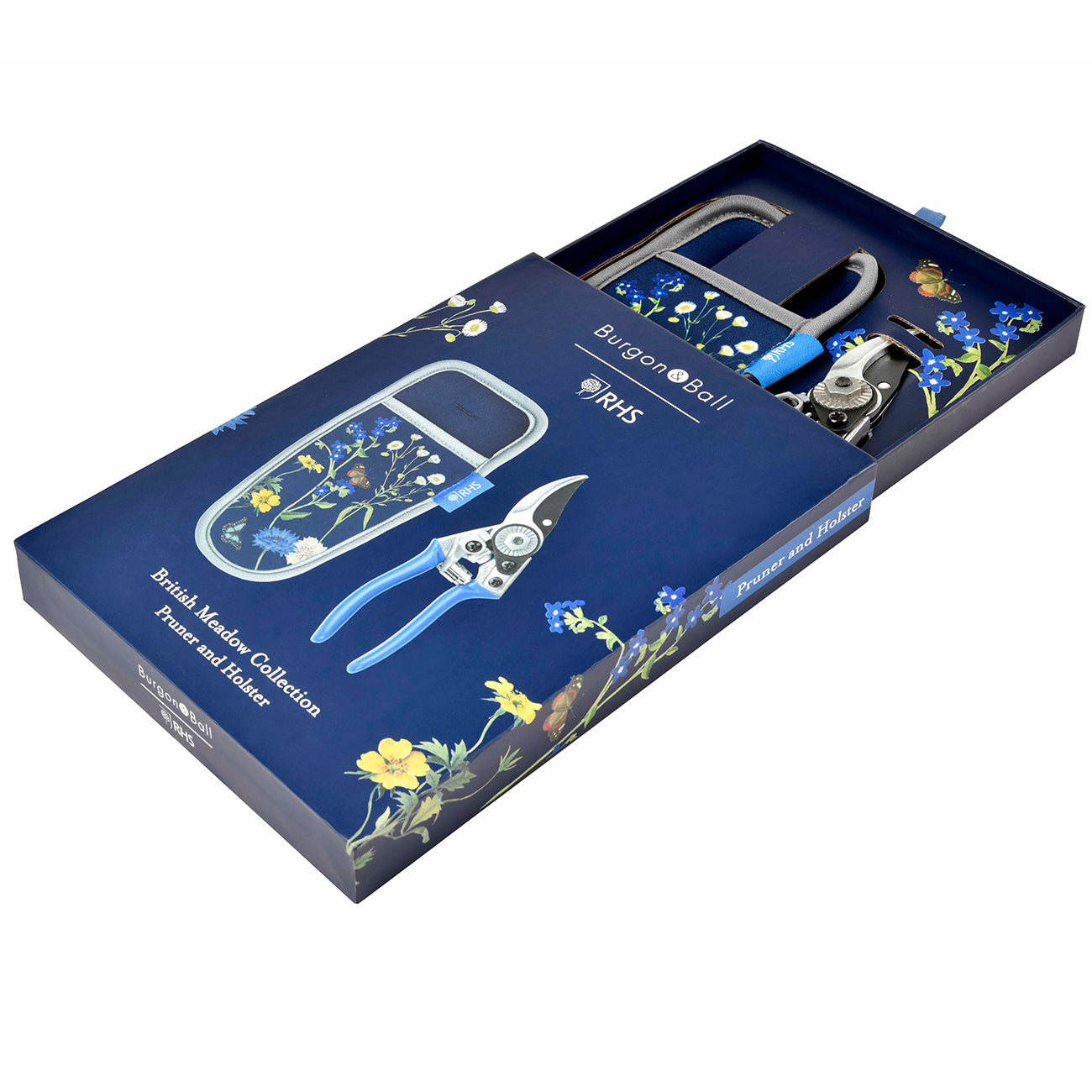 RHS Gifts for Gardeners British Meadow Pruner & Holster, Burgon & Ball ...