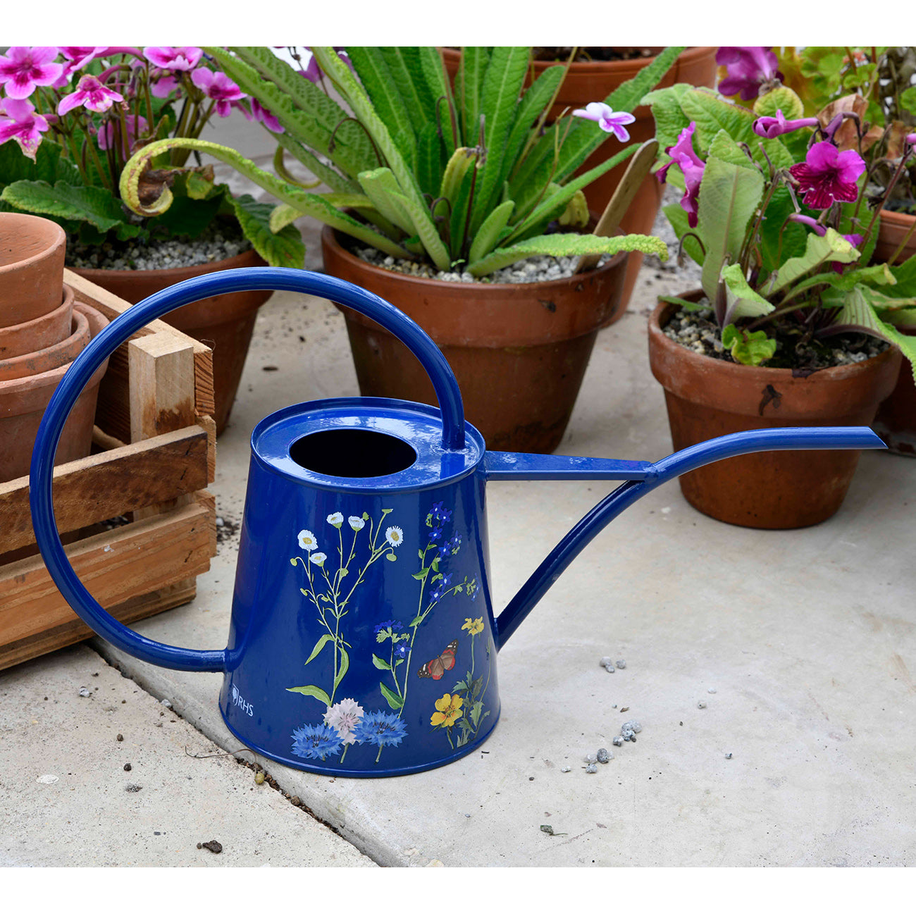 British Meadow Watering Can | RHS Gifts for Gardeners | Burgon & Ball ...