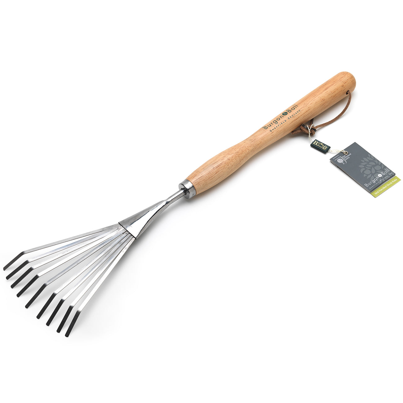 Mid Handled Shrub Rake - RHS Endorsed | Burgon & Ball – Burgon and Ball