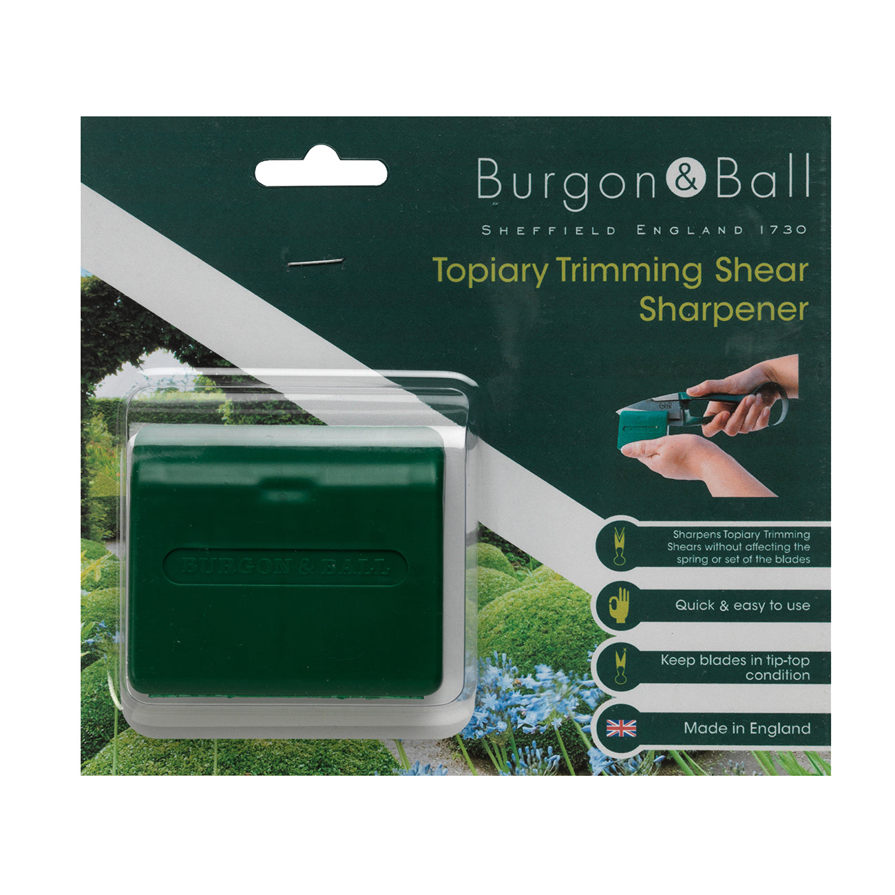 Topiary Trimming Shear Sharpener – Burgon and Ball